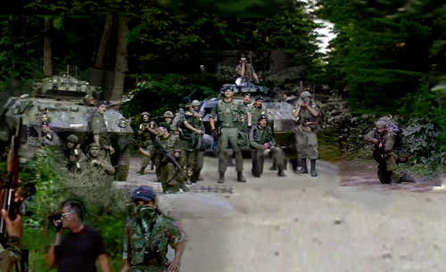 Gordon Belray: Oka: Standoff at Where the Fine Snow Crust Is